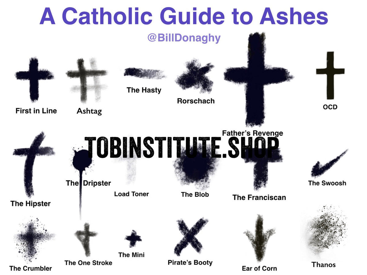 A Catholic Guide to Ashes (18x24" poster) – Theology of the Body Institute